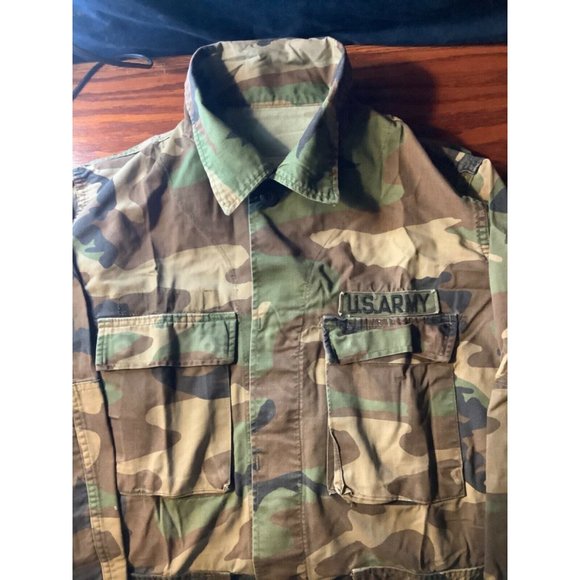 Jackets & Coats | Bdu M81 Woodland Camo Hot Weather Combat Jacket ...